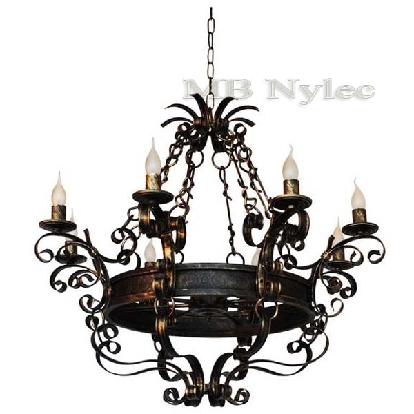 Forged chandeliers - Artistic Blacksmith - The highest quality in the ...