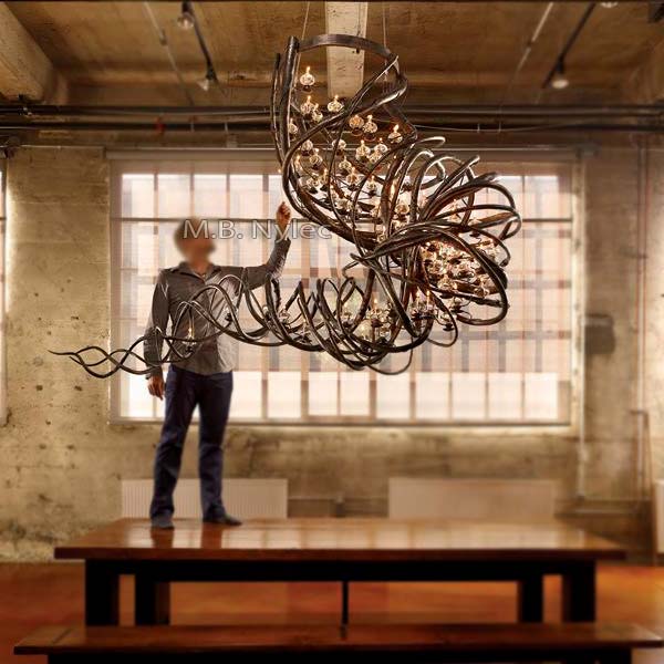 Forged chandeliers - Artistic Blacksmith - The highest quality in the ...